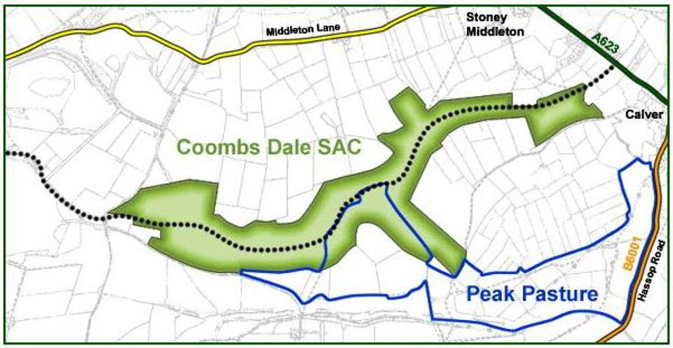 coombs-dale-map-001 | Stoney Middleton Heritage