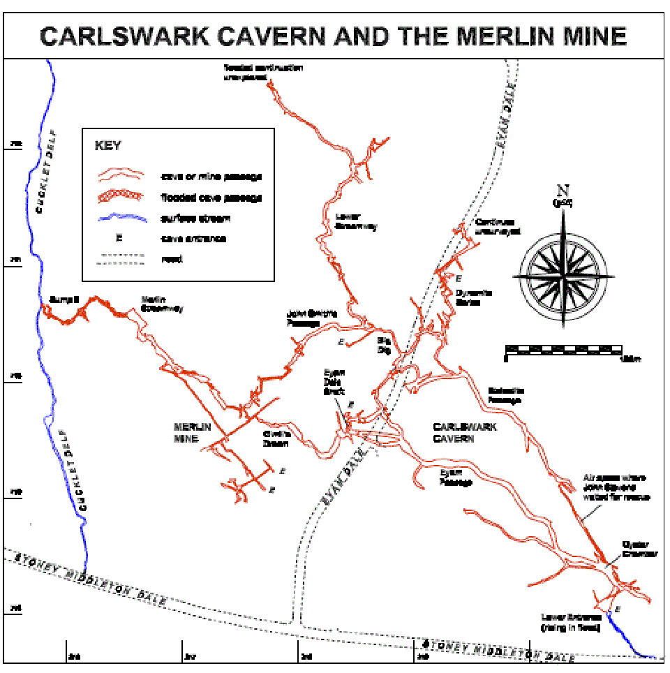 Cave maps of Stoney Middleton Dale | Stoney Middleton Heritage